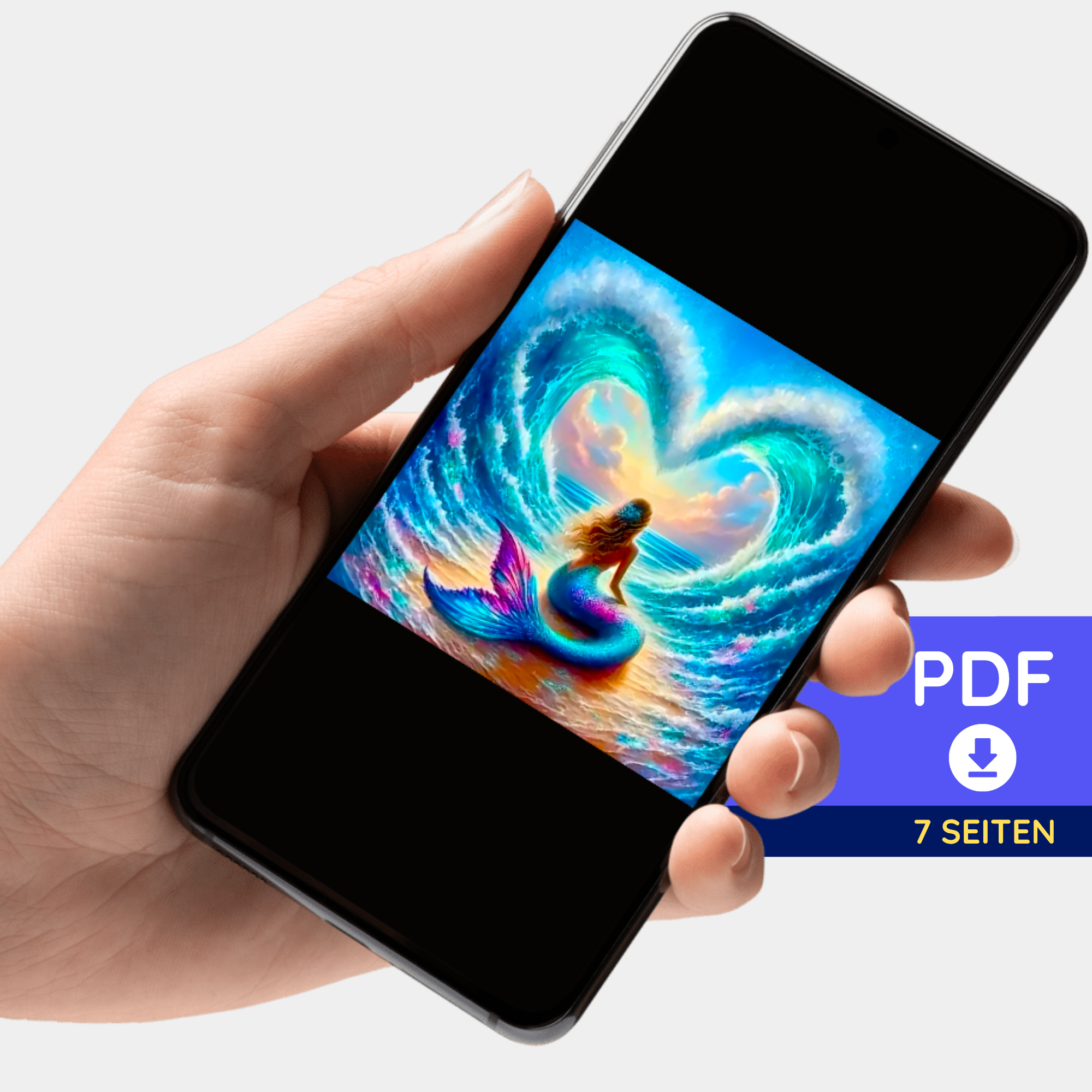 Digitale Bildmappe - Liebe der Meerjungfrau