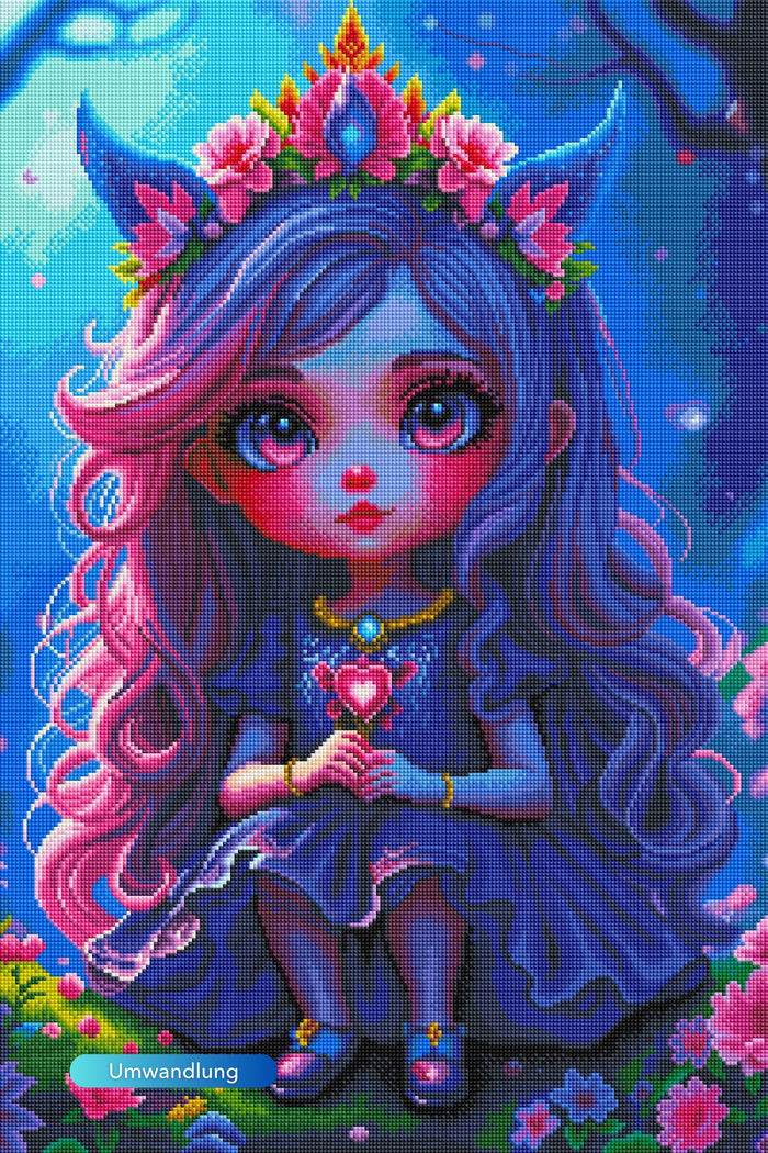 Diamond Painting - Little Violett